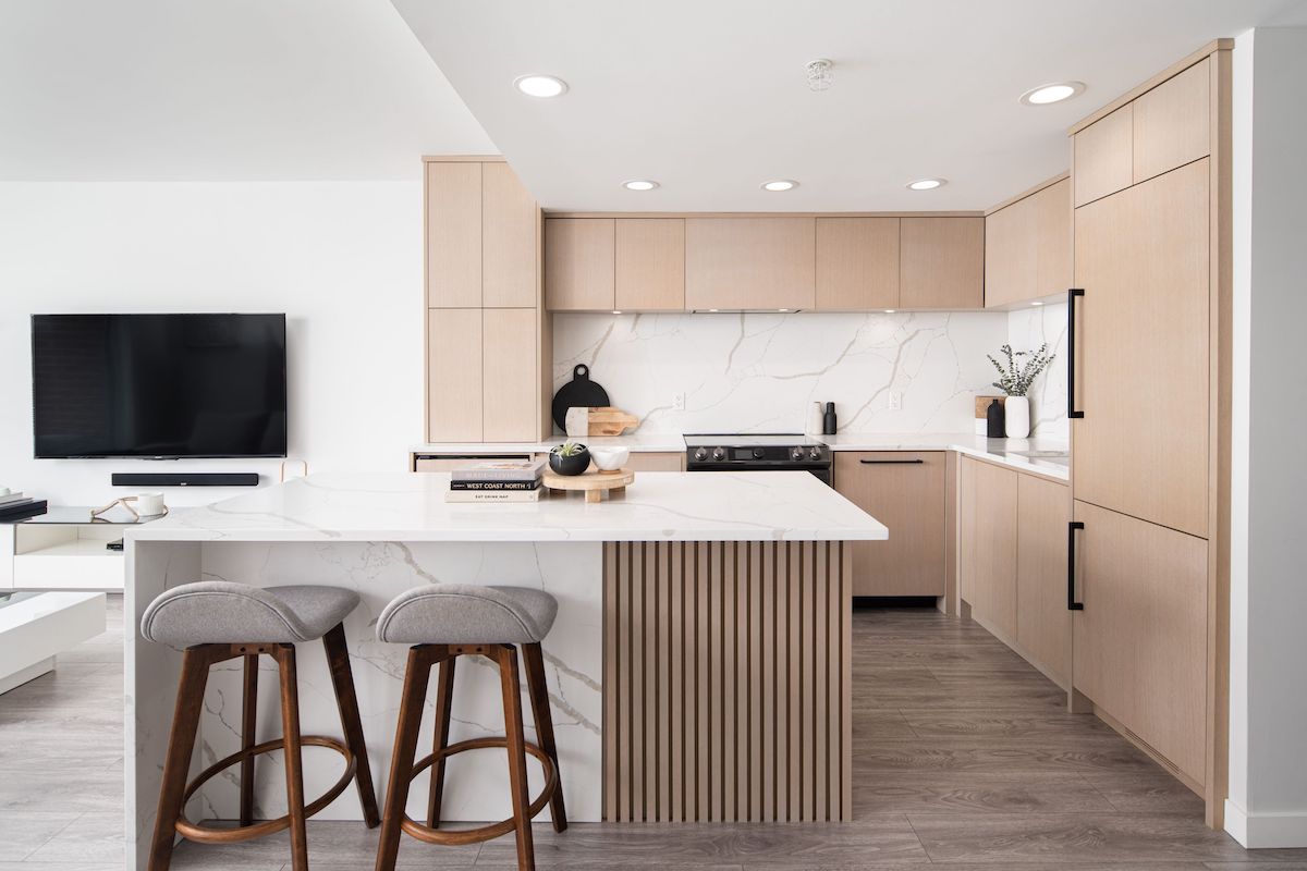 Olympic Village Townhouse Kitchen Remodel - NOVERO Homes